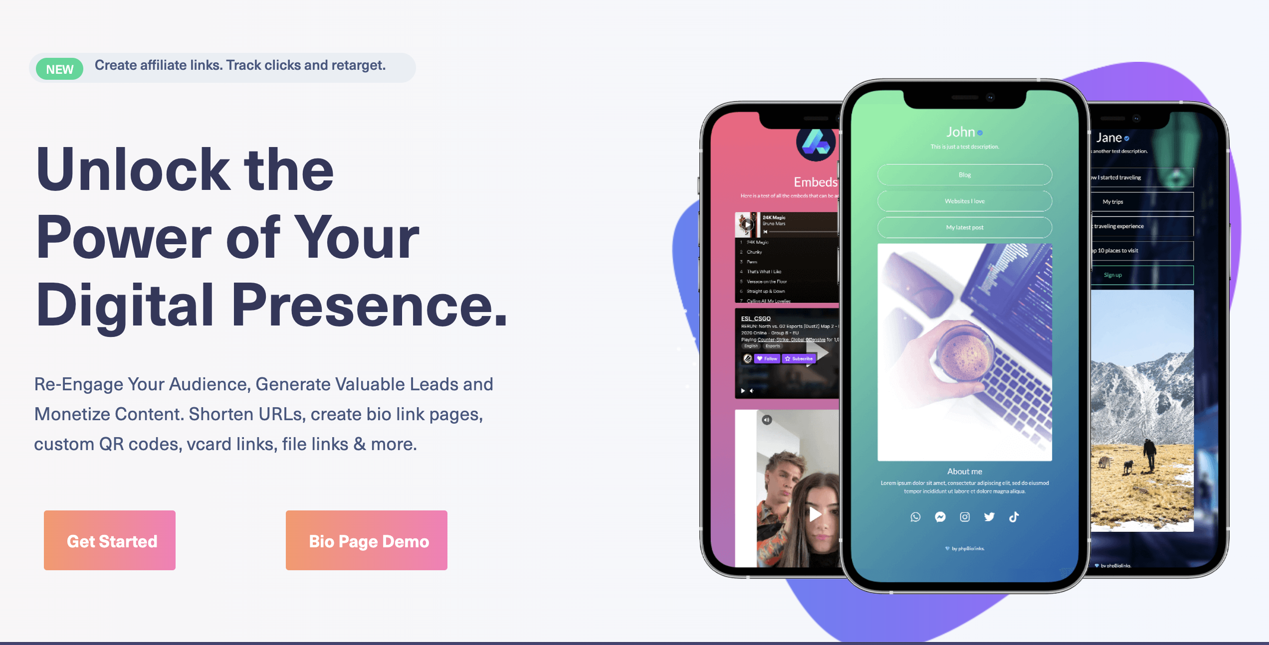 URL180 - Re-Engage Your Audience, Generate Leads and Monetize Content